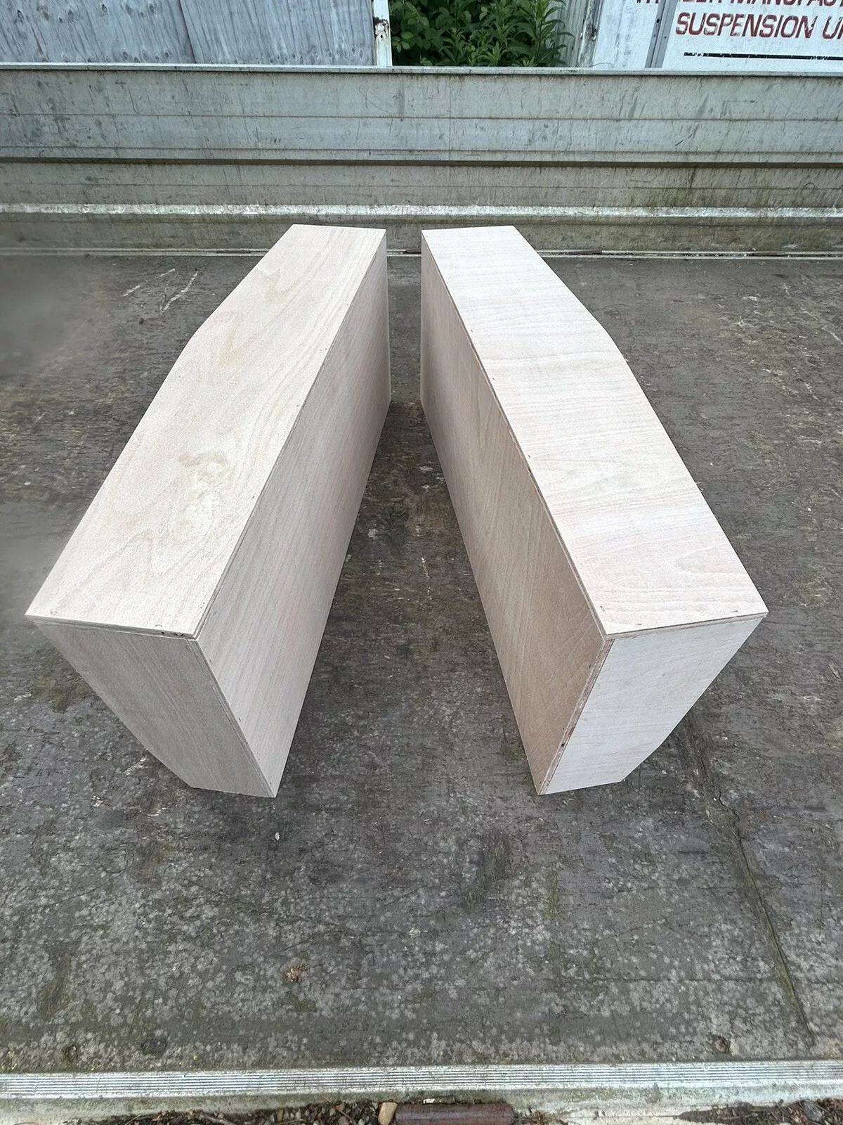 Ford Transit Custom Ply Lining Wheel Arch Boxes Only, 2013 Onwards SWB ...